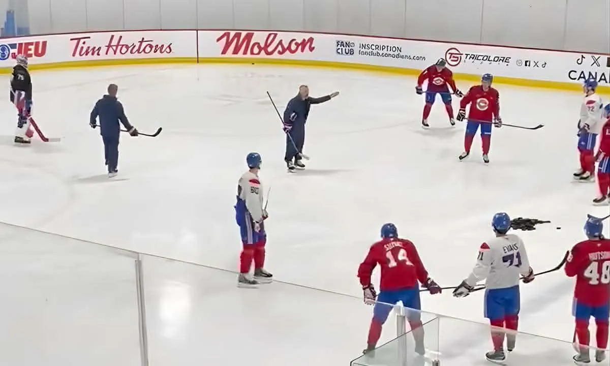 Martin St-Louis abruptly stops practice midway after losing patience ...