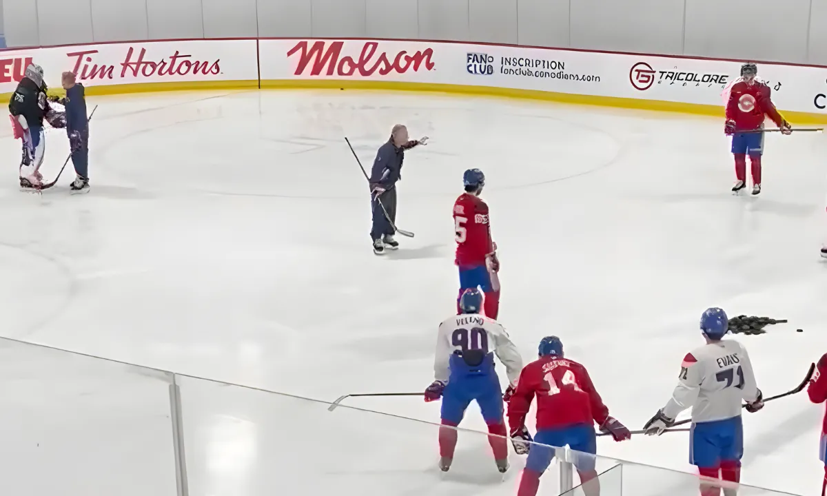 Martin St-Louis loses patience in Brossard and stops Canadiens practice ...