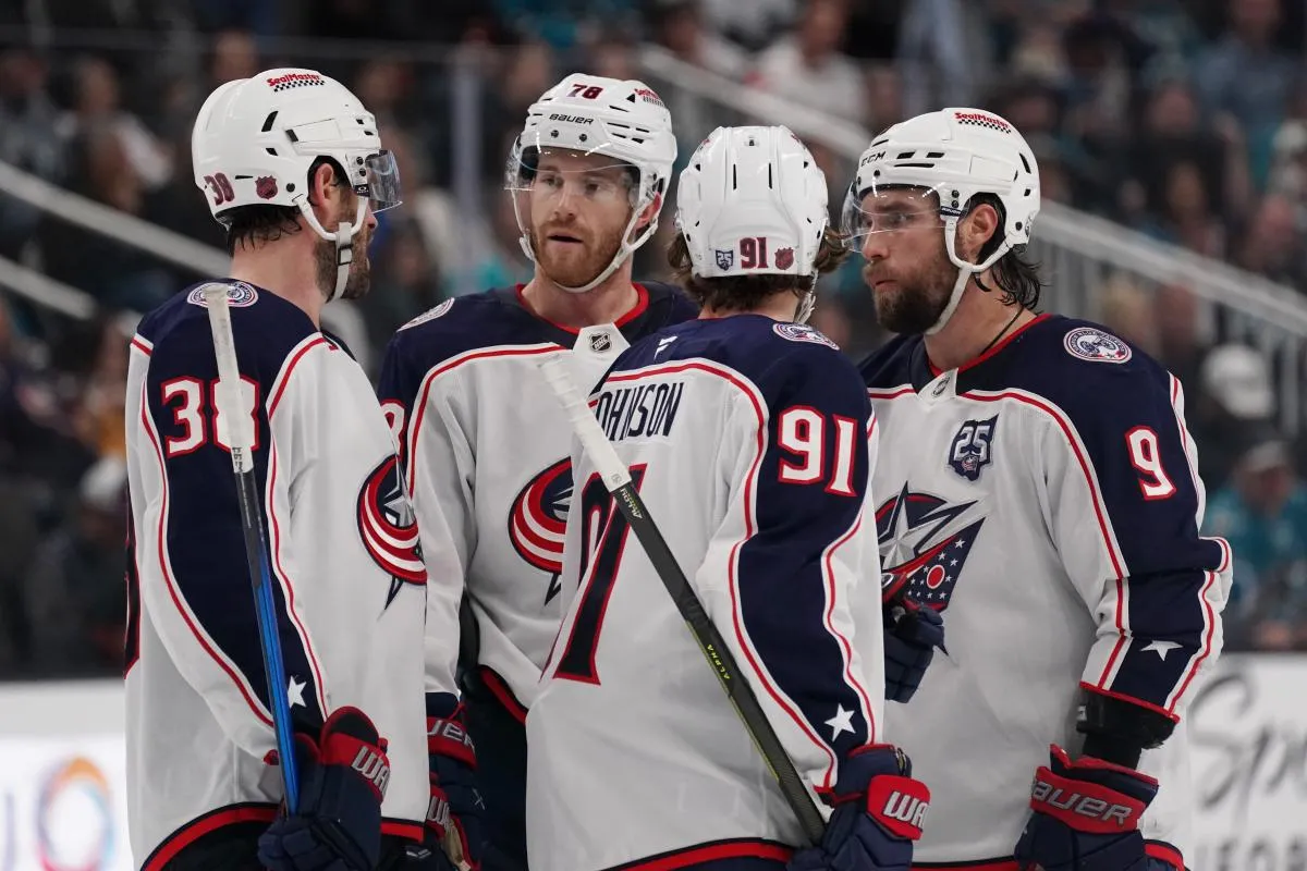 Blue Jackets healthy scratch Kent Johnson as Canadiens monitor options ...