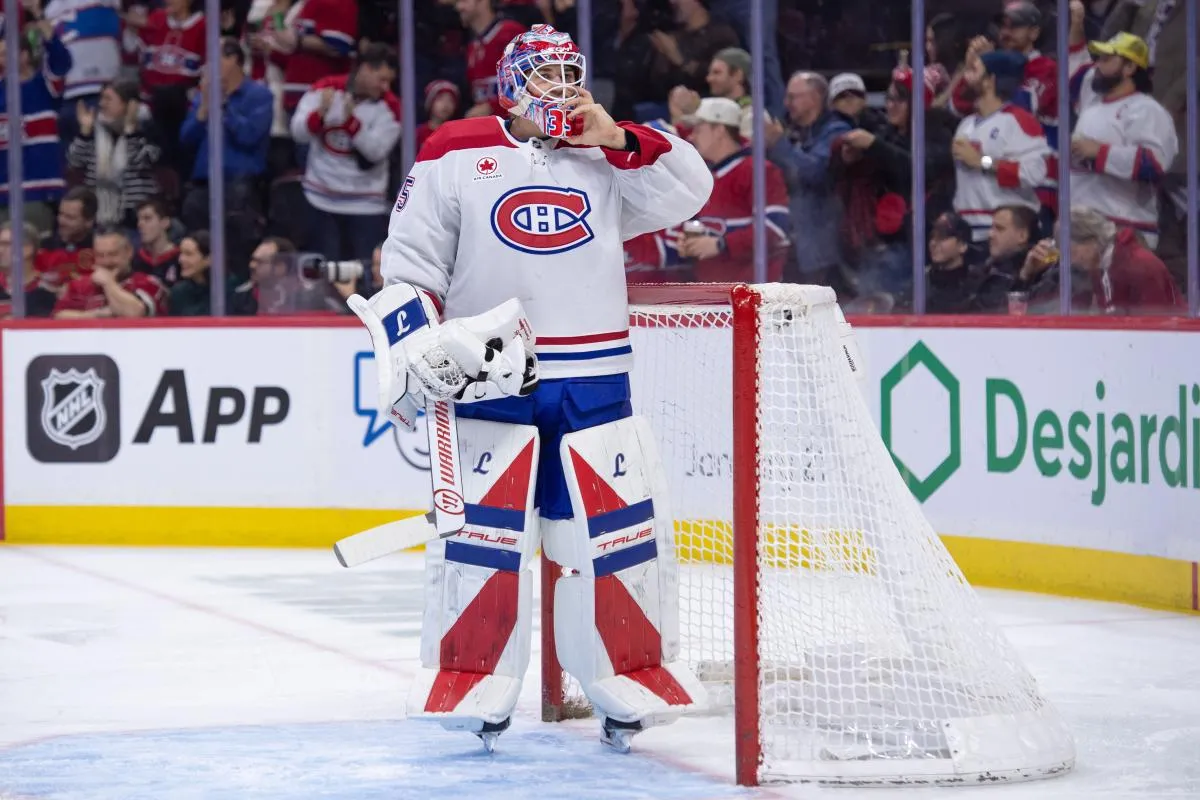 Canadiens make their stance on Samuel Montembeault crystal clear