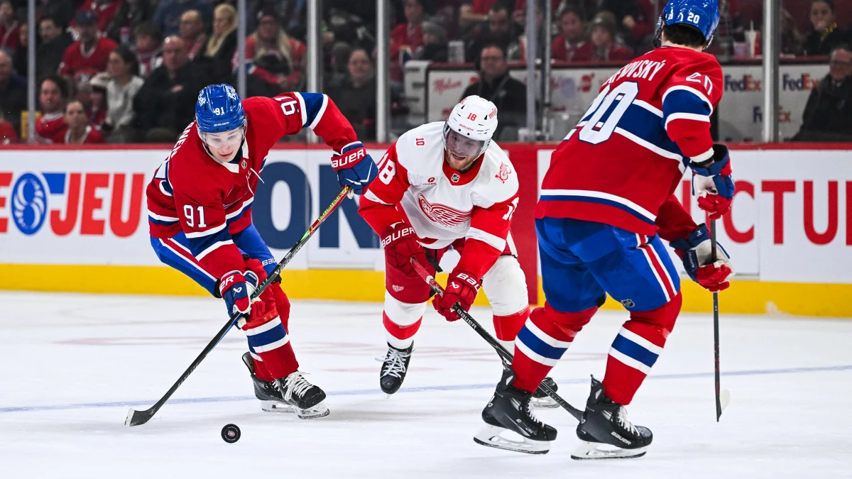The two Canadiens players who could headline a Dylan Larkin trade ...