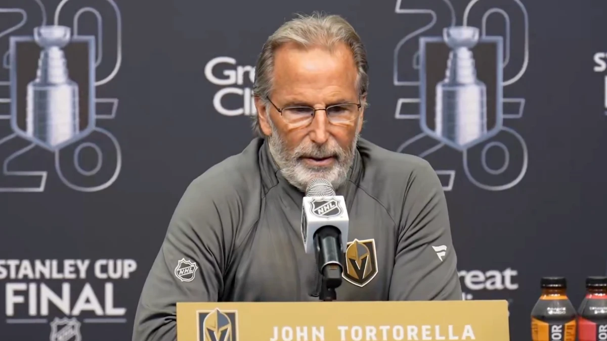 John Tortorella announces Golden Knights departure during Stanley Cup Final