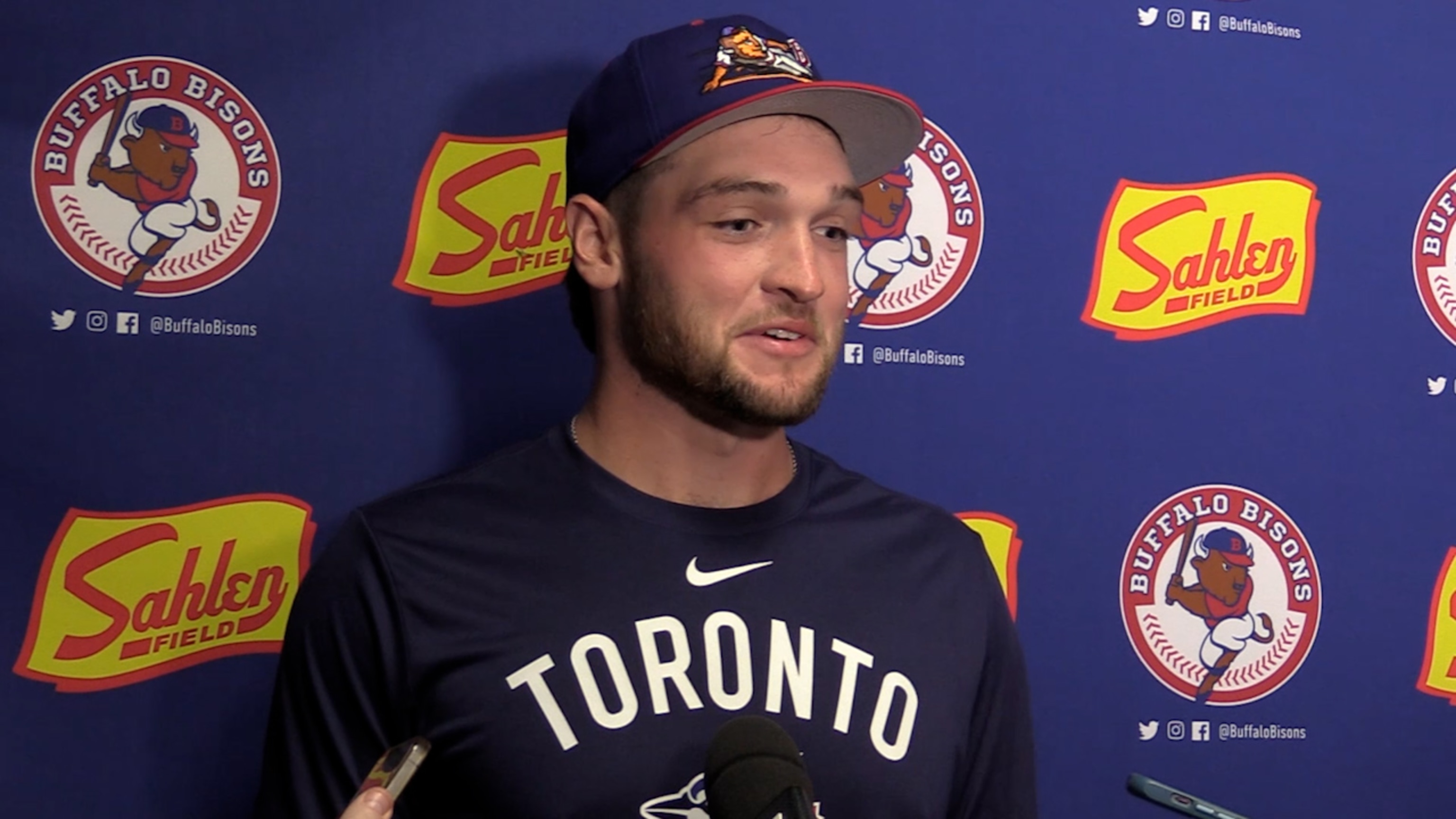 Blue Jays' to prospect Trey Yesavage struggles with command in second ...