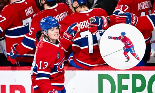 Cole Caufield's Late Heroics Lead to Touching Celebration Fans Might ...