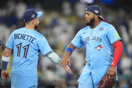 Vladimir Guerrero Jr's break silence on Toronto Blue Jays losing Bo ...