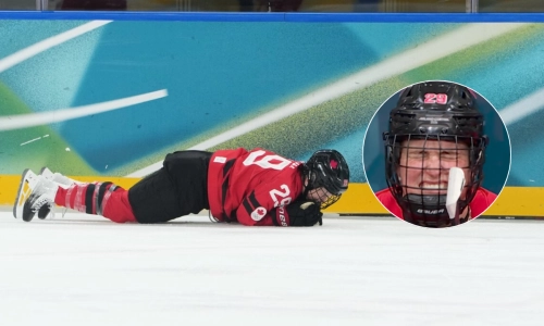 Team Canada hit by injury scare as Marie-Philip Poulin exits game vs ...